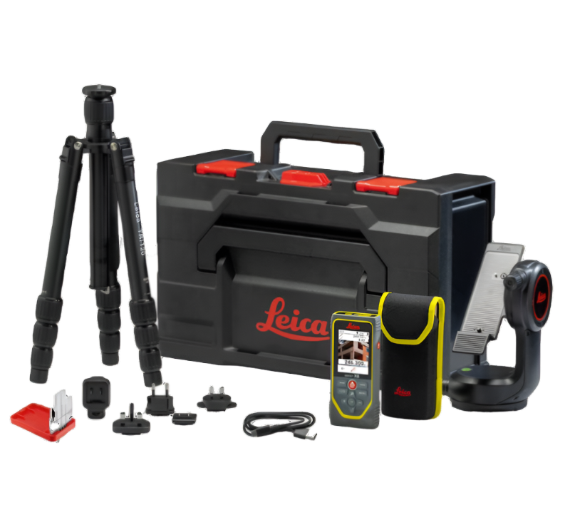 Leica Disto X6 Laser Distance Meter P2P Kit- Incl. DST 360-X Adapter ...